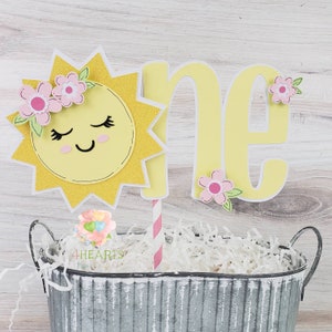 Sunshine Cake Topper, Sun Cake Topper - Etsy