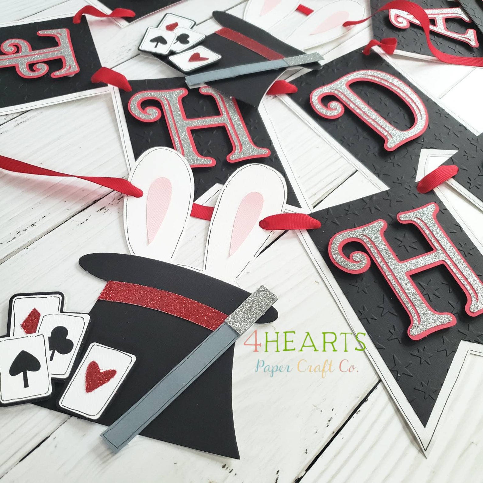 Magic Show Banner Magician Birthday Party | Etsy