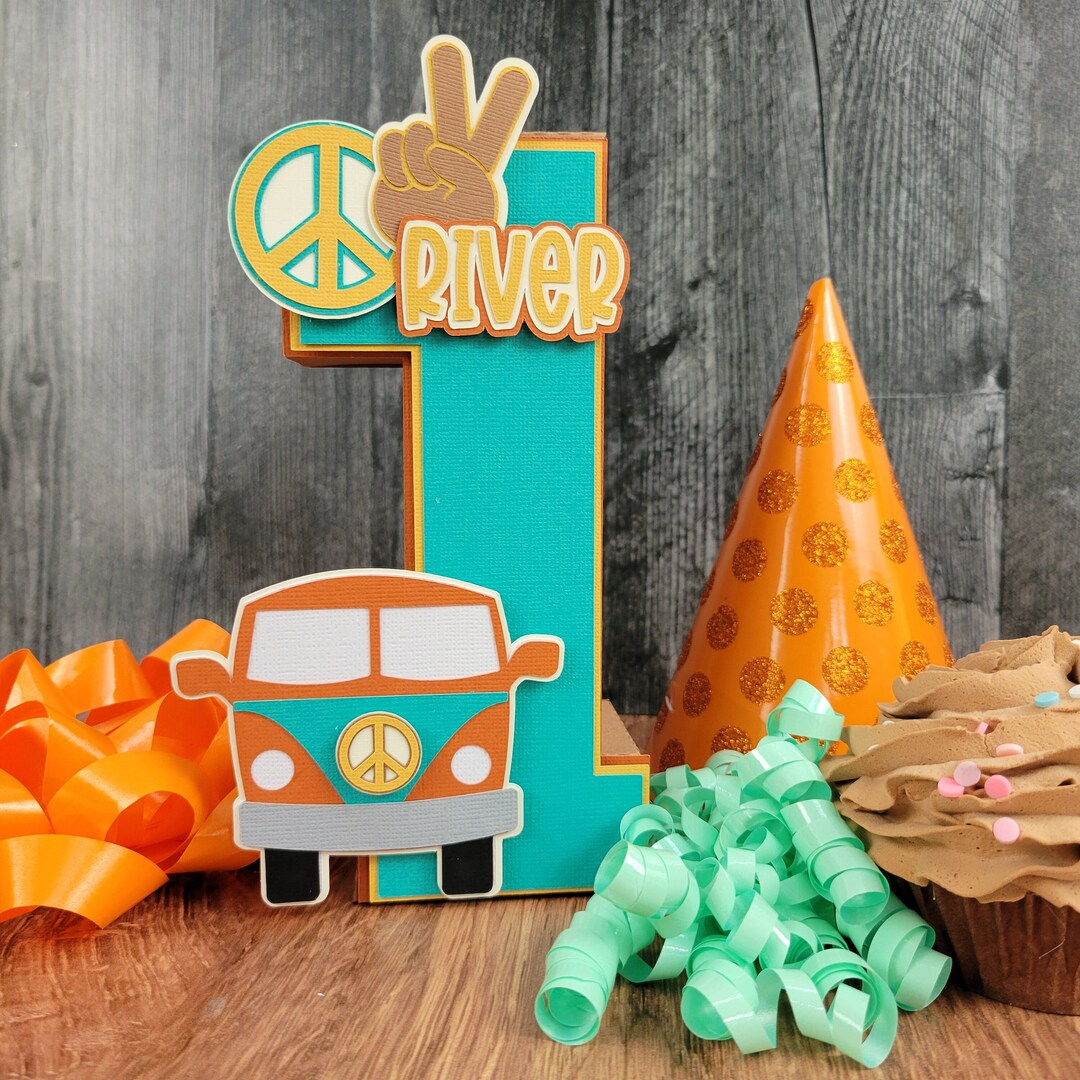 Groovy Dude 3D Letter or Number - Groovy Dude Birthday -groovy Dude ...