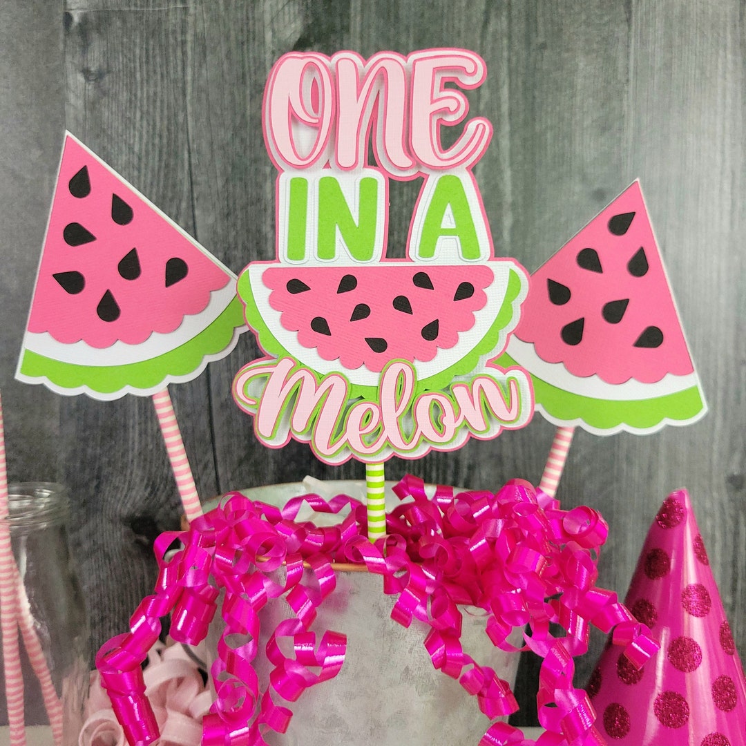 One in a Melon Centerpiece - Etsy