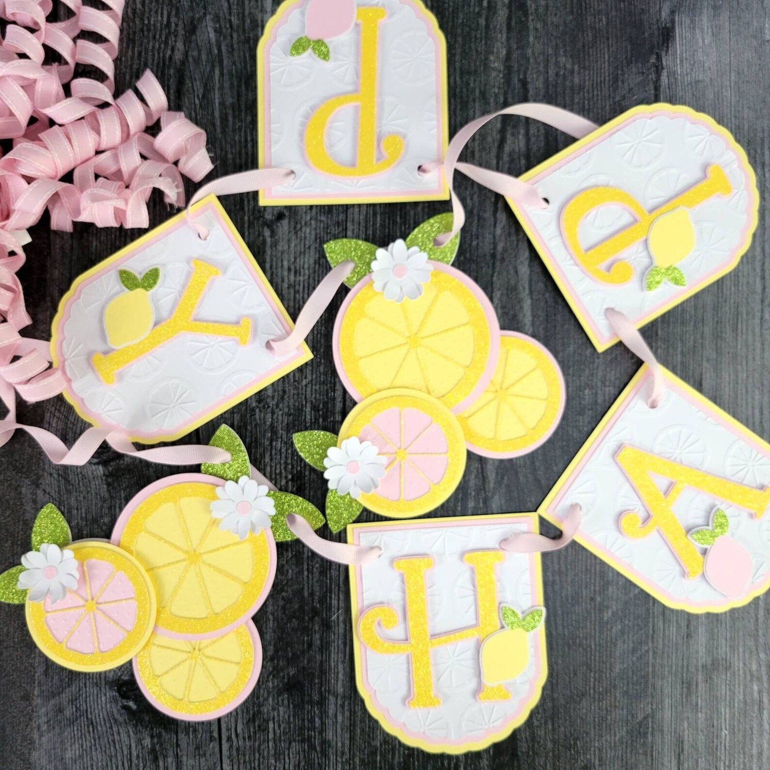 Lemon Birthday Banner Lemon Birthday Lemon Party - Etsy