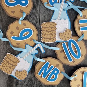 Cookie Photo Banner - Cookie Birthday - Cookie Party - Milk and Cookie ...