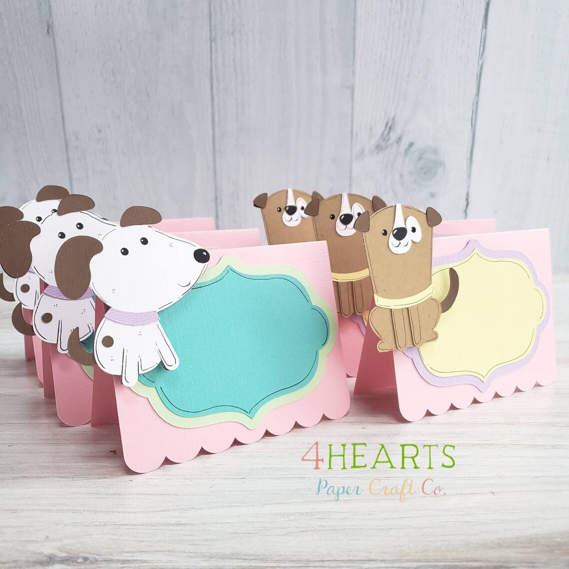Puppy Food Tent Cards, Puppy Place Cards, Dog Food Cards - Etsy