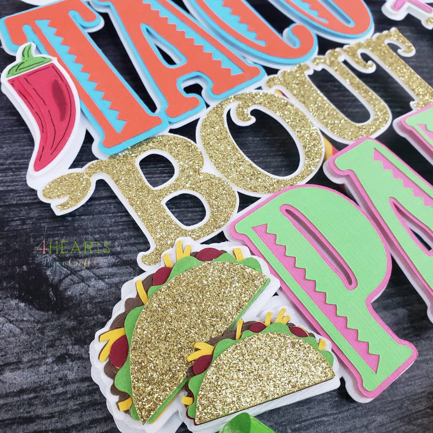 Taco Cake Topper - Etsy