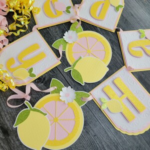Lemon Birthday Banner - Lemon Birthday - Lemon Party - Etsy