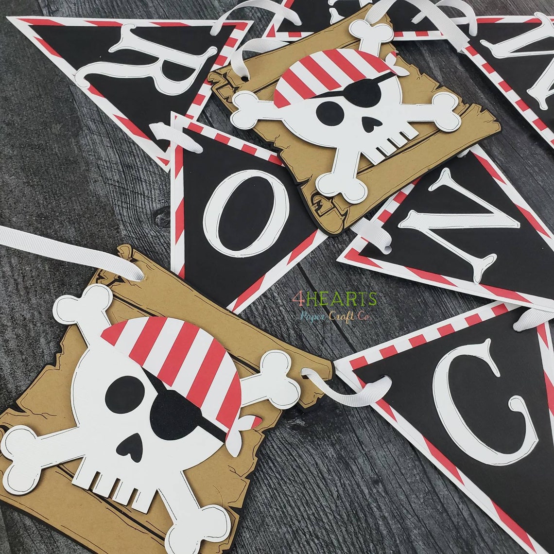 Pirate Birthday Banner | Etsy