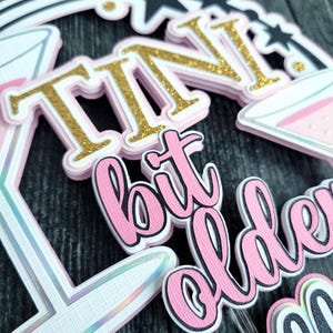 Tini Bit Older Cake Topper - Etsy