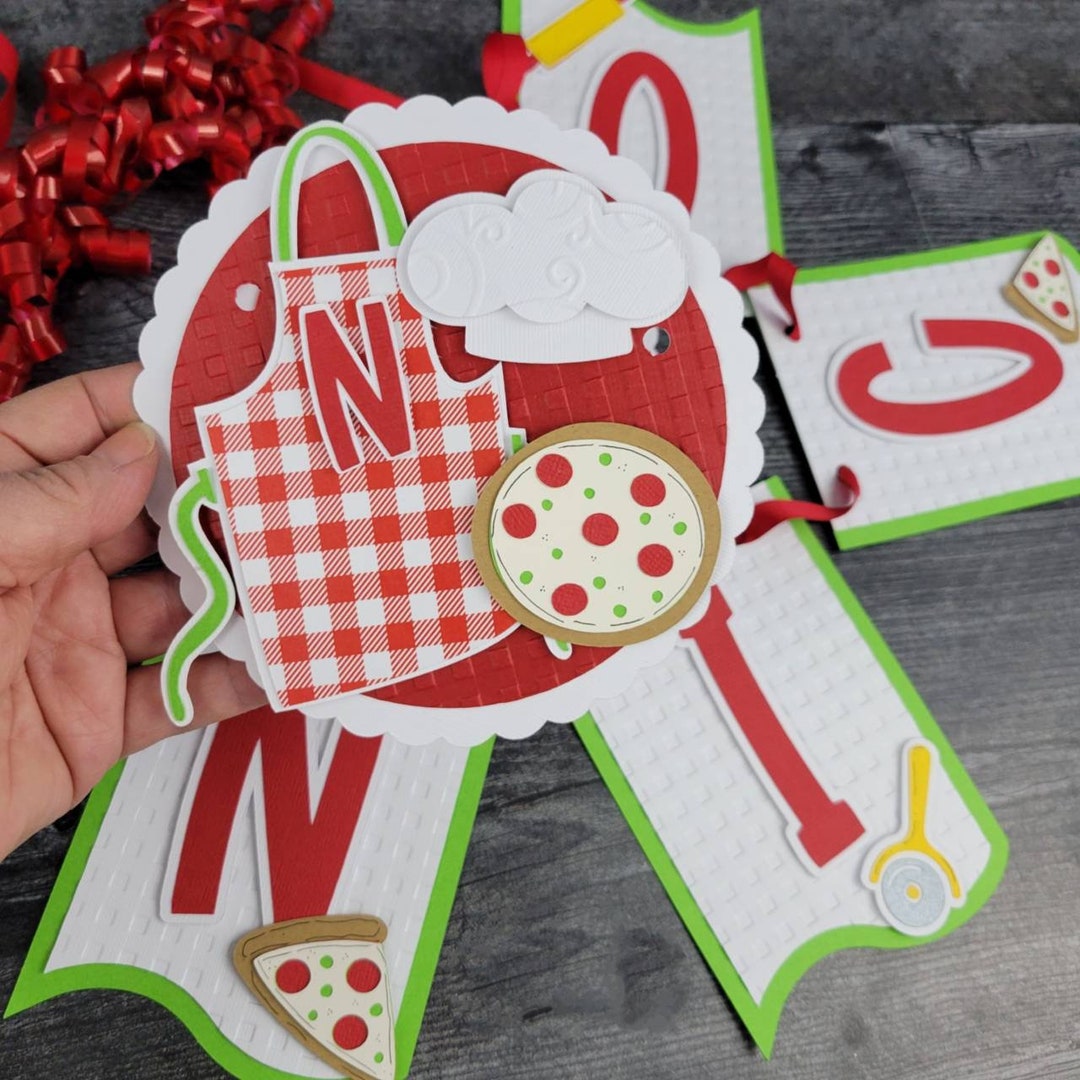 Pizza Party Banner, Chef Birthday, Little Baker Party - Etsy