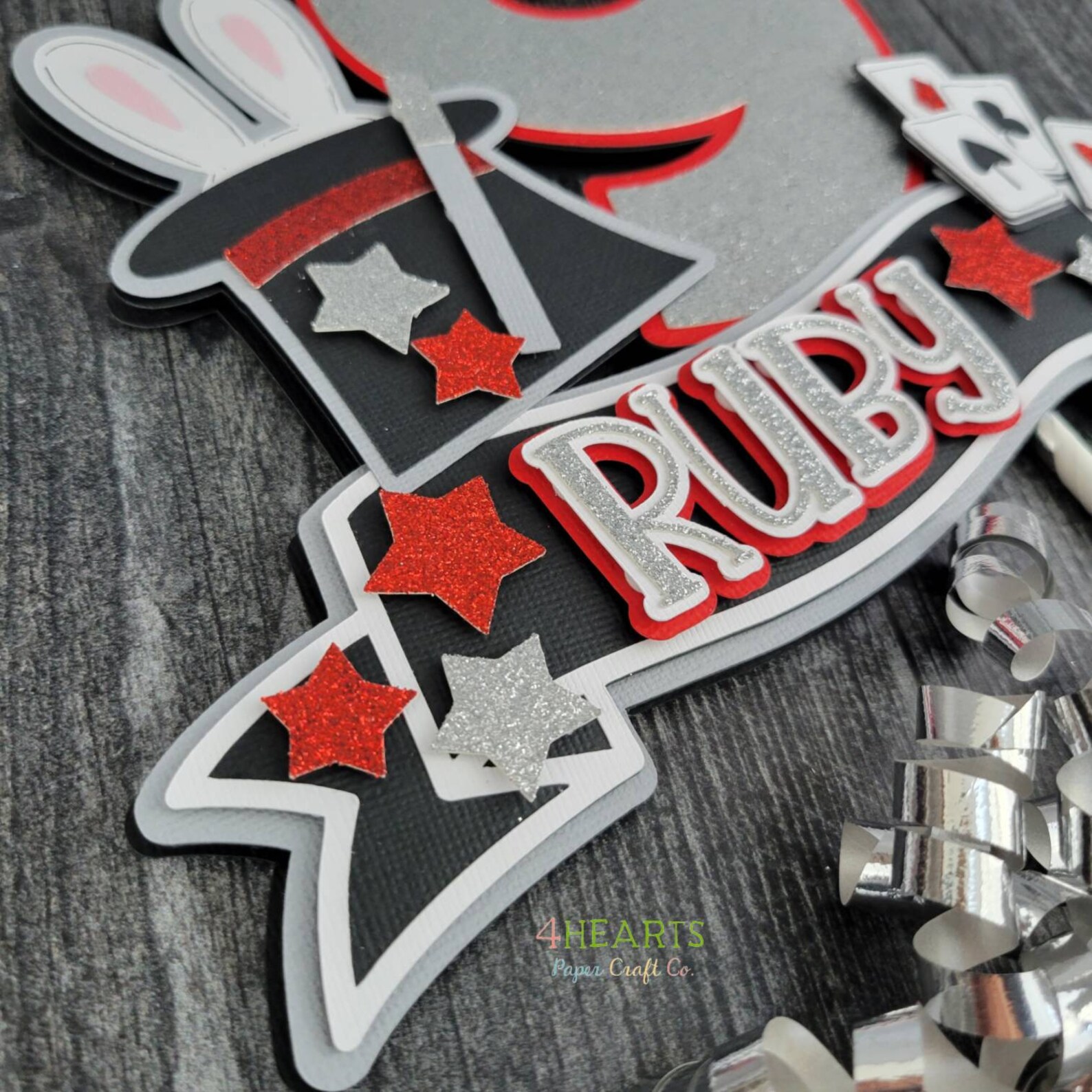 Magician Themed Cake Topper Magic Cake Topper Magician - Etsy