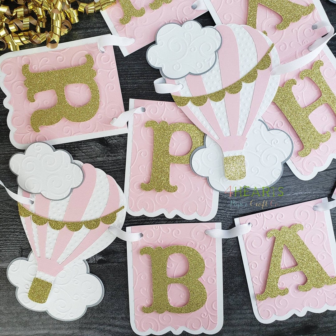 Hot Air Balloon Banner - Etsy