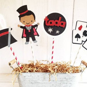 Magician Birthday Centerpiece Magic Centerpiece - Etsy