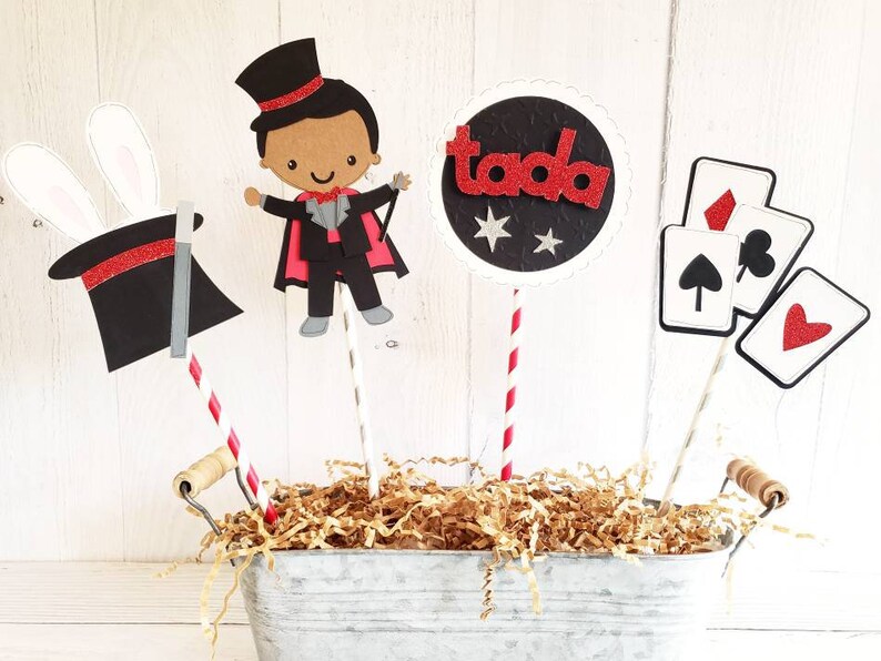 Magician Birthday Centerpiece Magic Centerpiece - Etsy