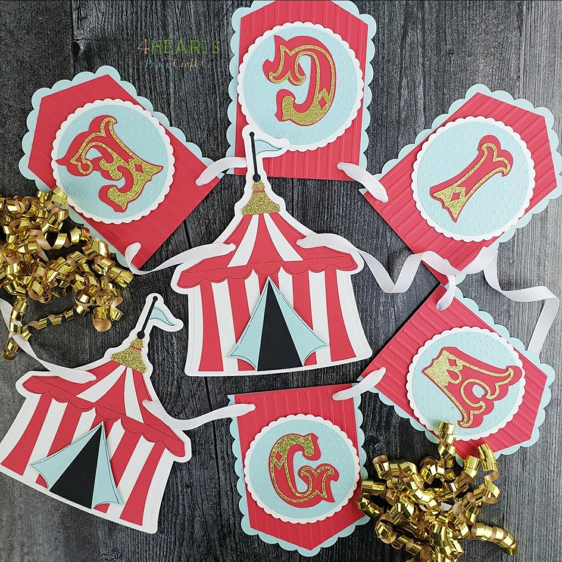 Circus Birthday Banner - Etsy