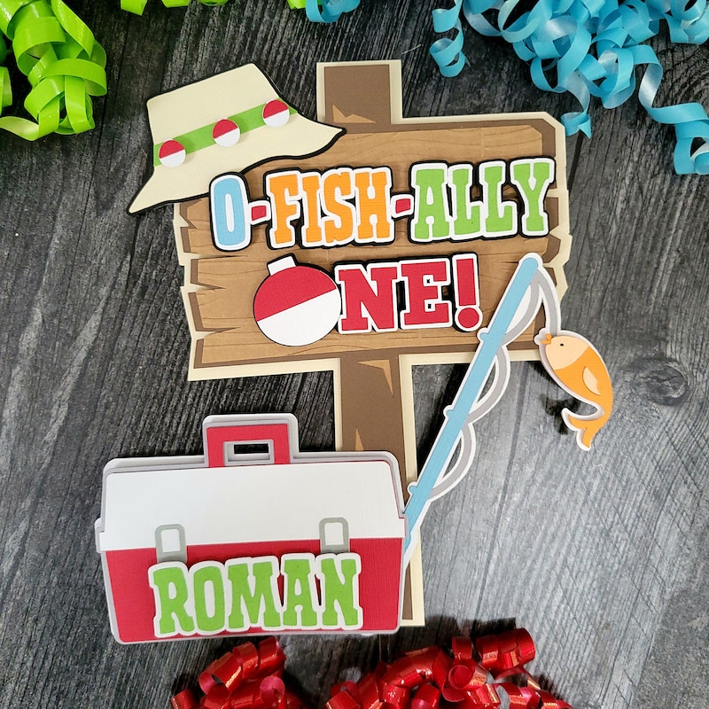 Fish Cake Topper - Etsy