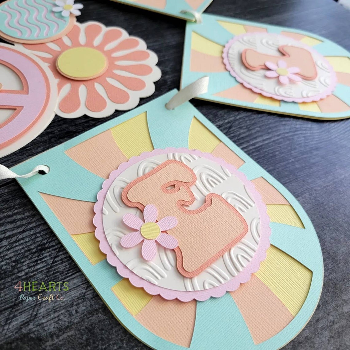 Groovy Birthday Banner One Groovy Year Two Groovy Groovy - Etsy