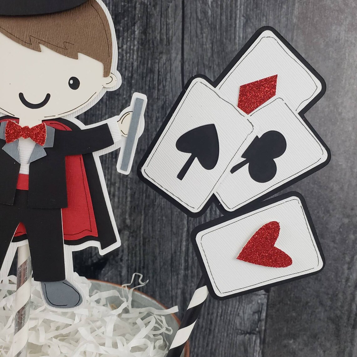 Magician Birthday Centerpiece Magic Centerpiece - Etsy