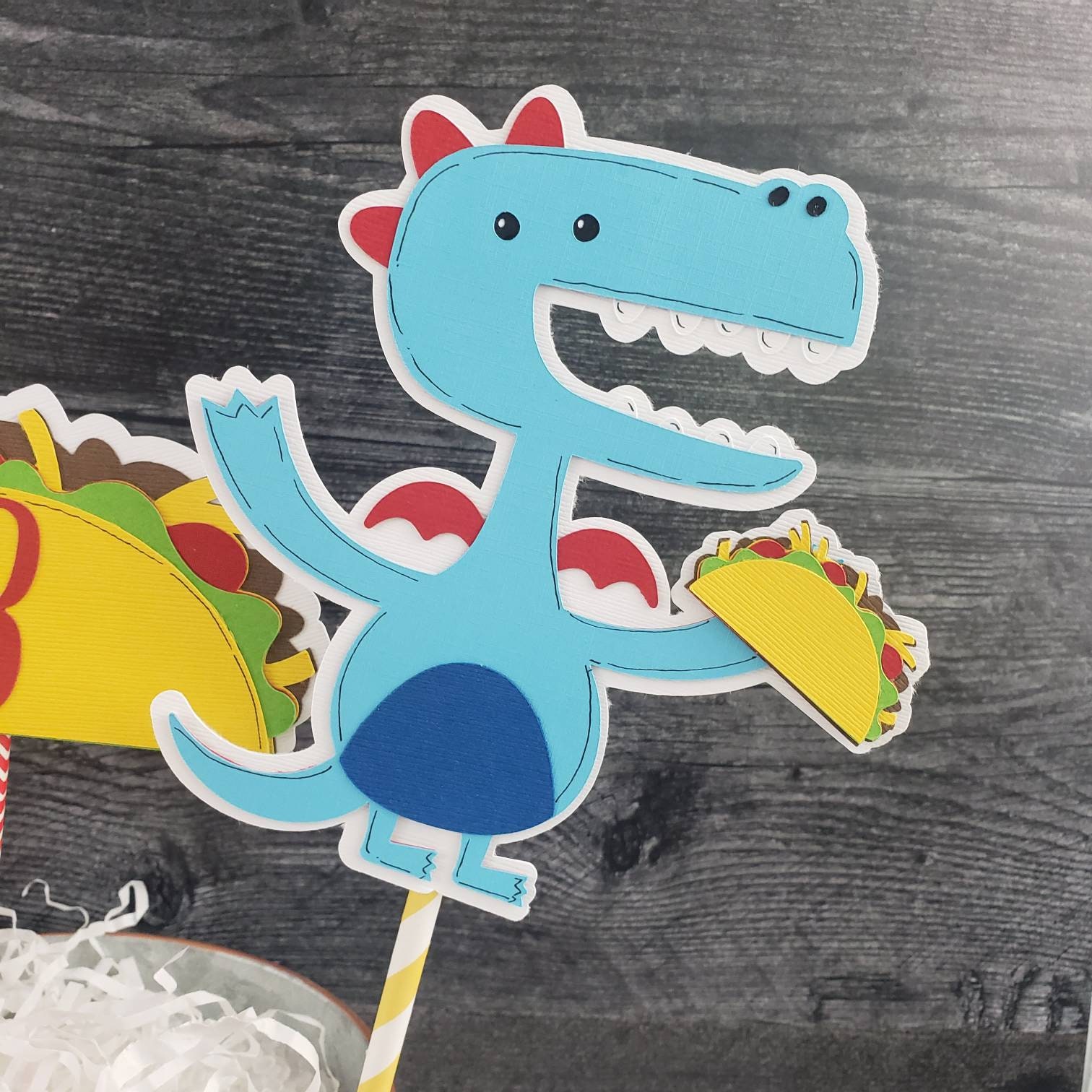 Dragons and Tacos Centerpiece - Etsy