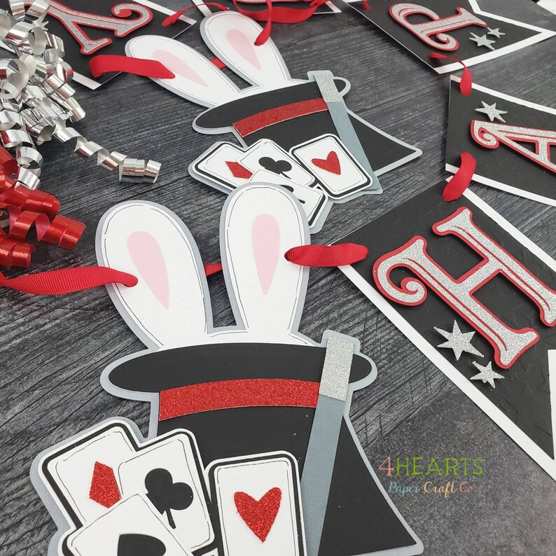 Magic Show Banner Magician Birthday Party - Etsy