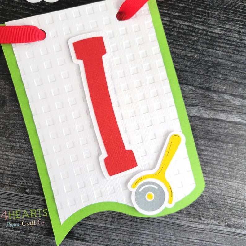 Pizza Party Banner Chef Birthday Little Baker Party - Etsy