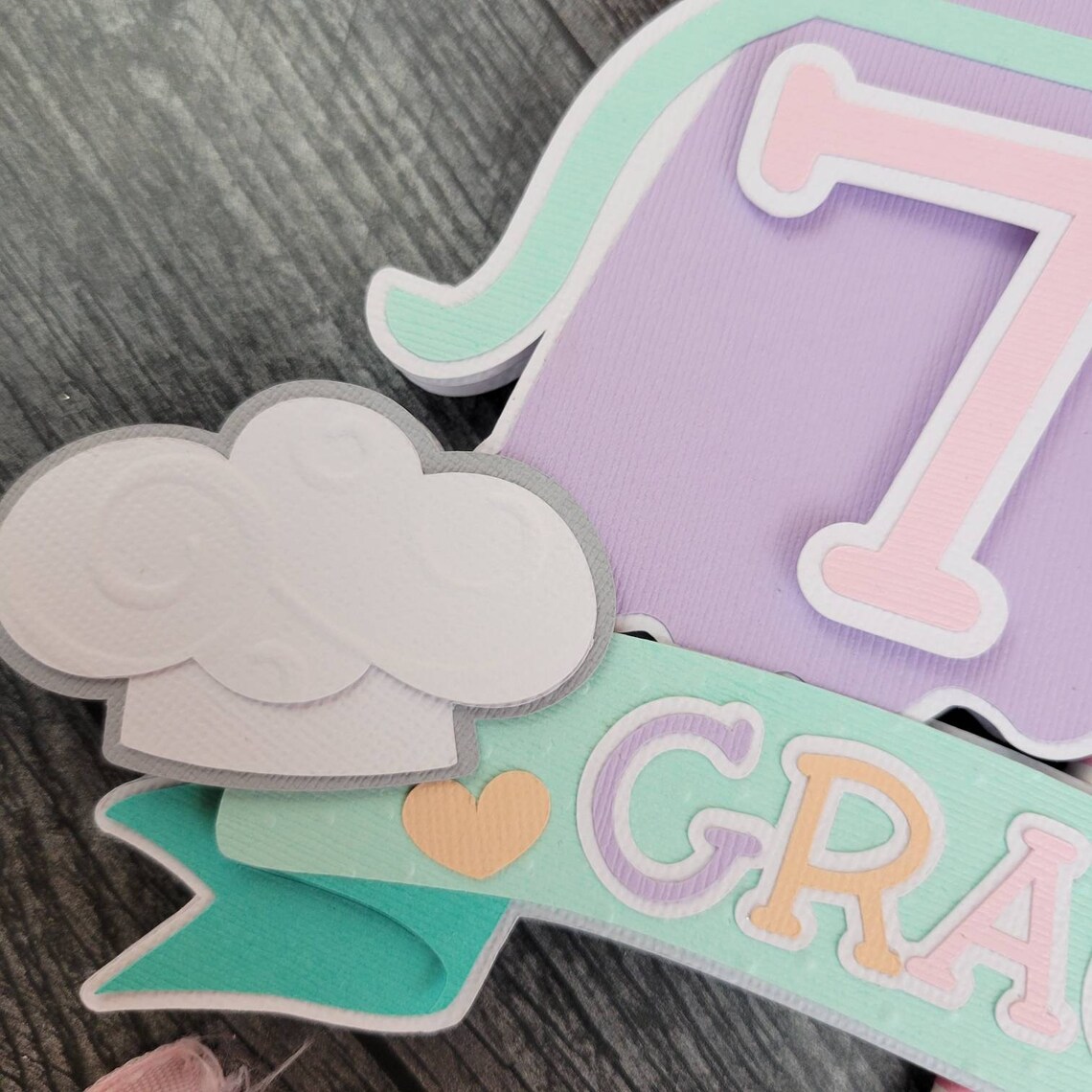 Baker Cake Topper Baking Cake Topper Cupcake Cake Topper - Etsy