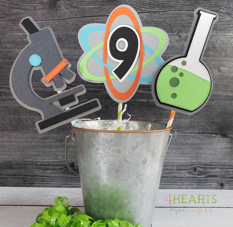Science Themed Centerpiece - Etsy