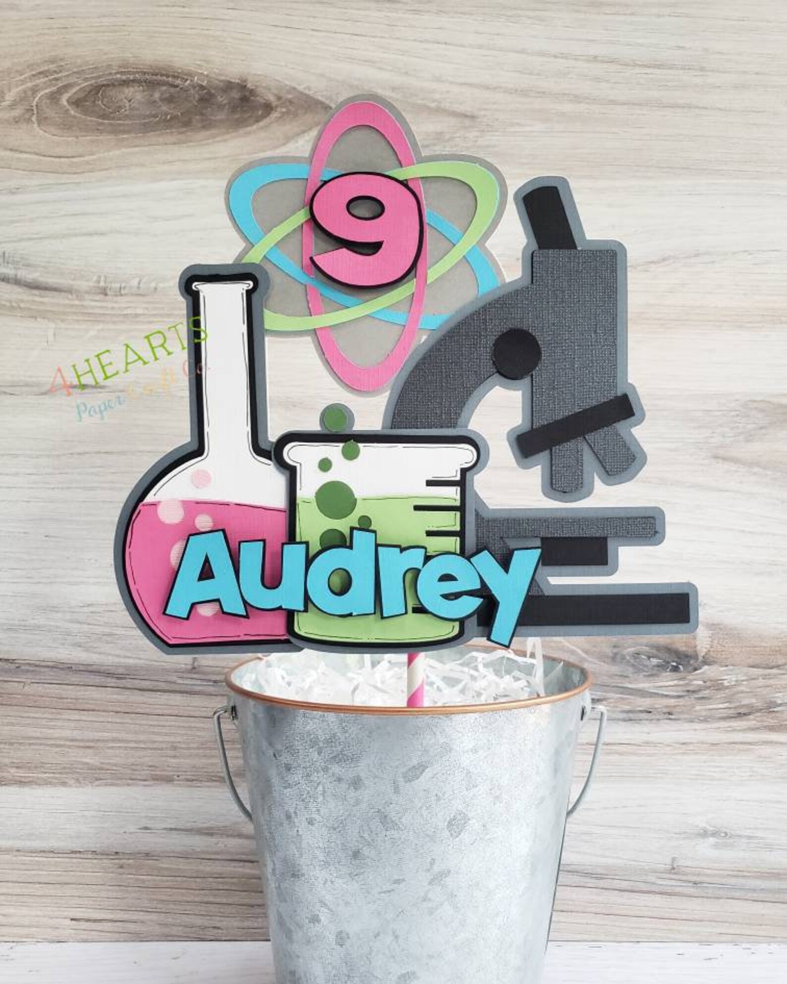 Science Cake Topper Mad Scientist Party | Etsy Science Cake Topper Mad Scientist Party | Etsy