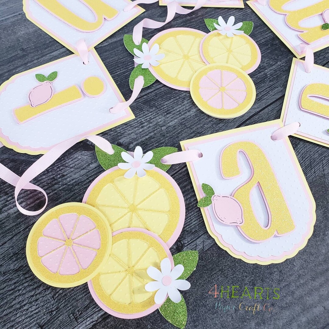 Lemon Birthday Banner Lemon Birthday Lemon Party - Etsy