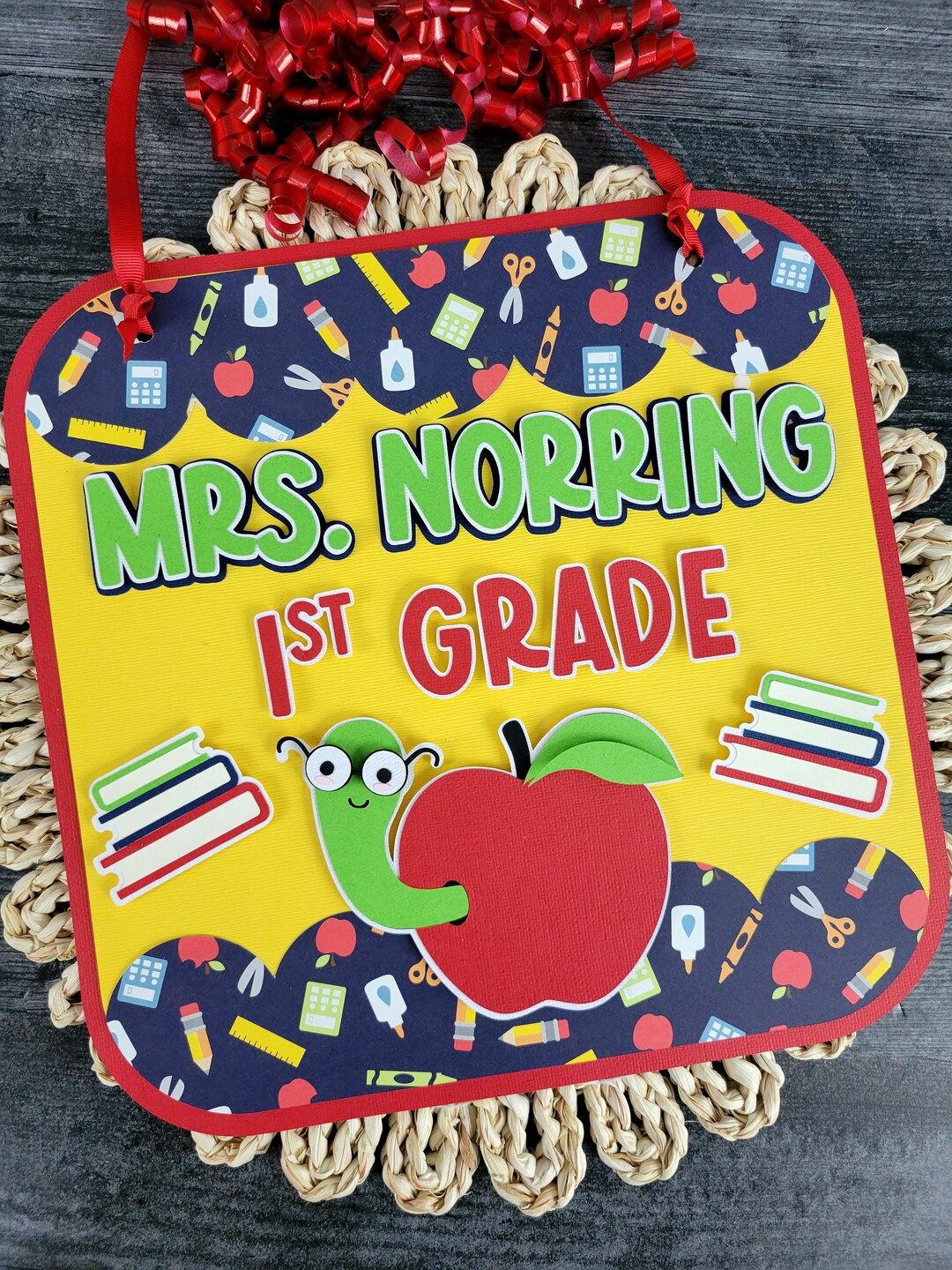 Classroom Door Sign, Teacher Sign, Back to School - Etsy