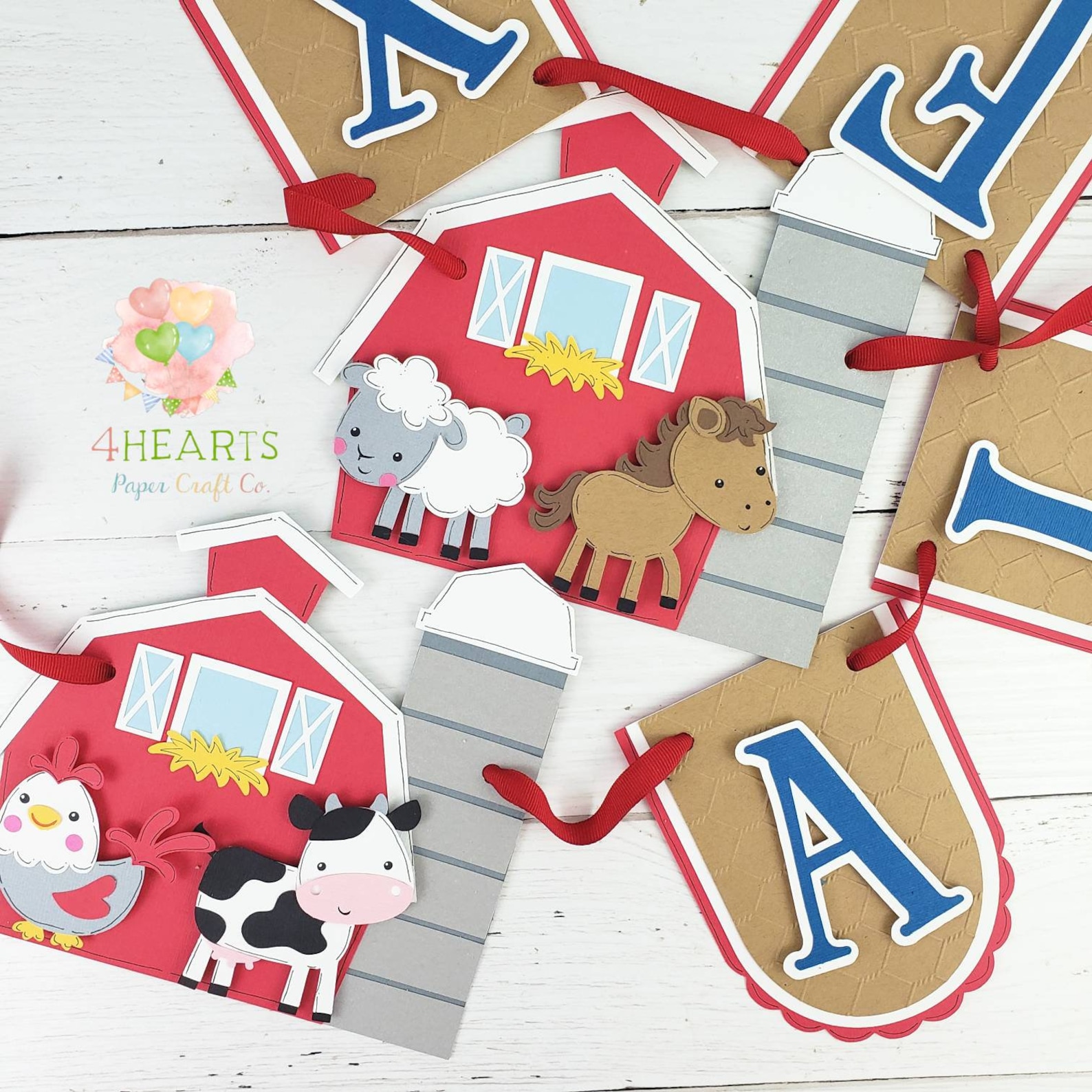 Farm Birthday Banner - Etsy