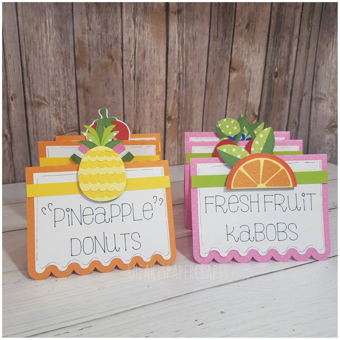 Fruit Birthday Food Tent Signs Twotti Fruitti Theme Tutti | Etsy