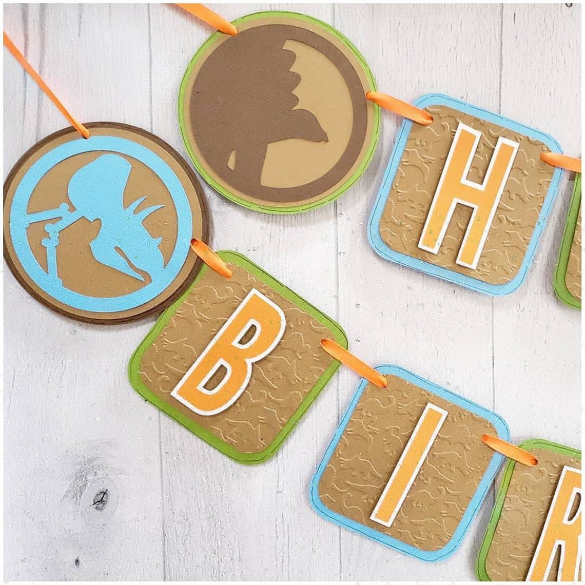 Dinosaur Fossil Banner - Etsy