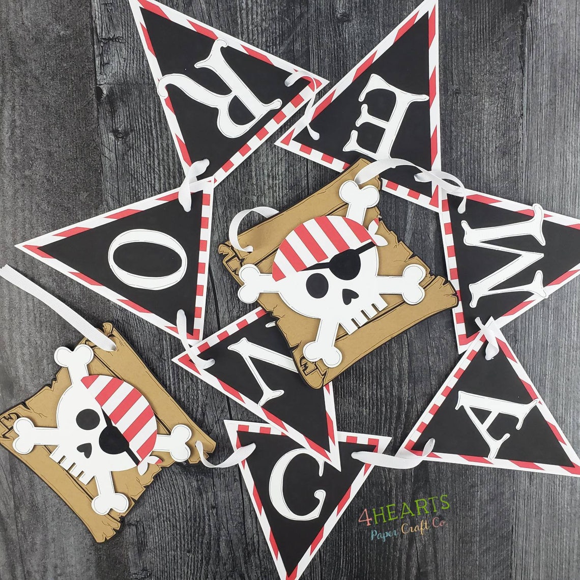 Pirate Birthday Banner | Etsy