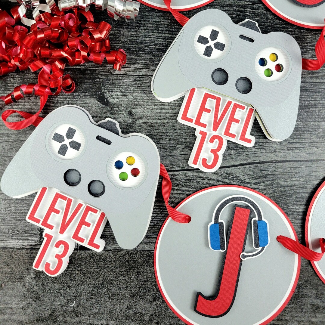 Game Controller Birthday Banner - Etsy