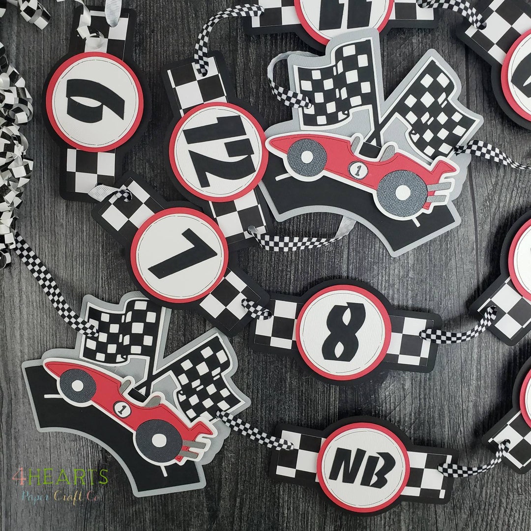 Race Car Photo Banner - Etsy