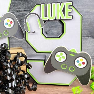 Gamer 3D Number or Letter - Etsy