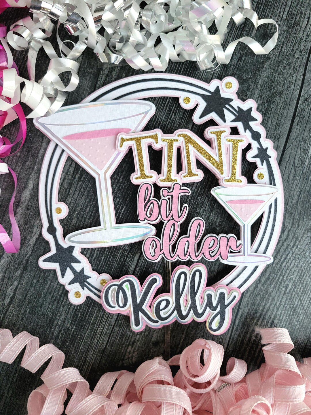 Tini Bit Older Cake Topper - Etsy