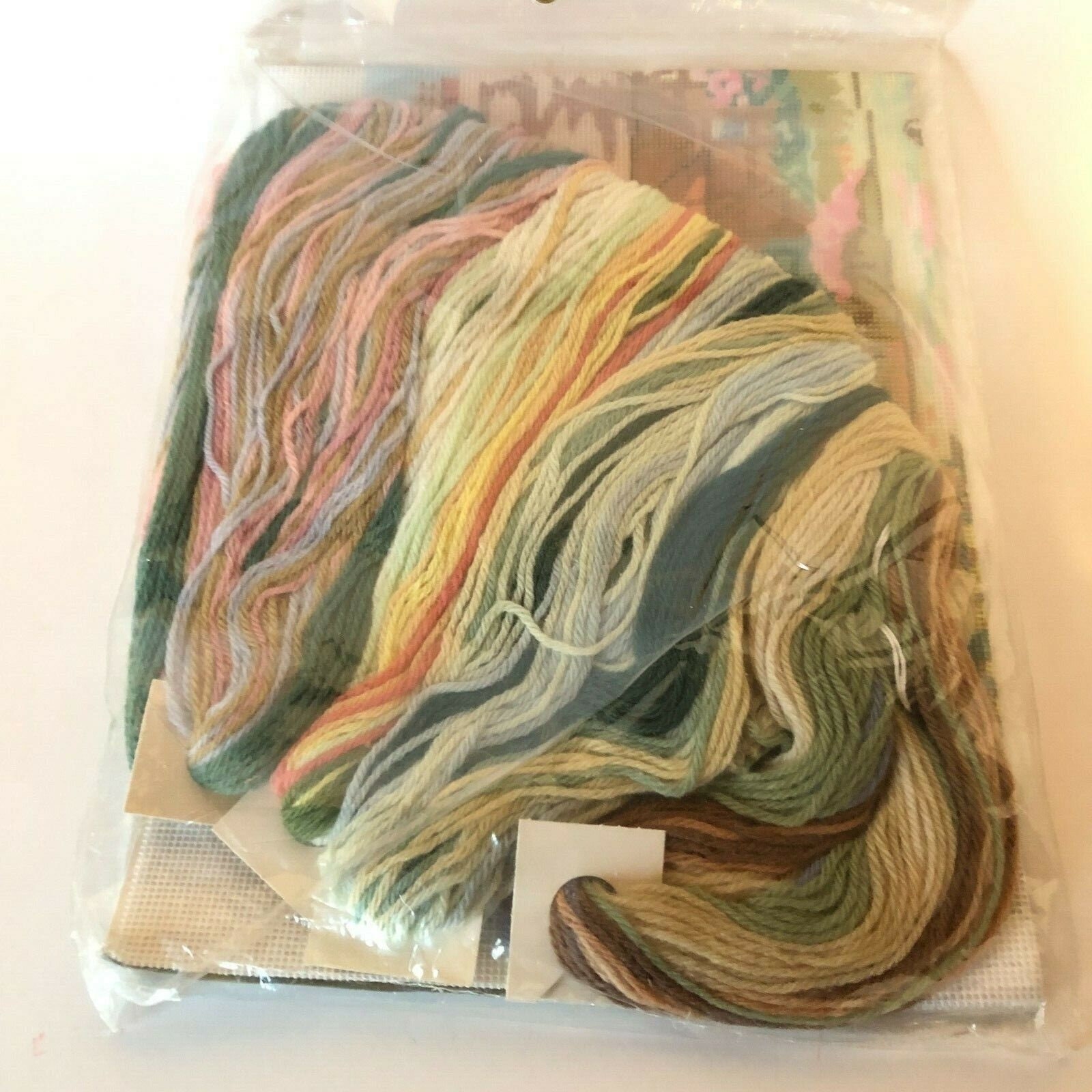 Rare JCA Elsa Williams Country Home Needlepoint Tapestry Kit 14"x10 ...