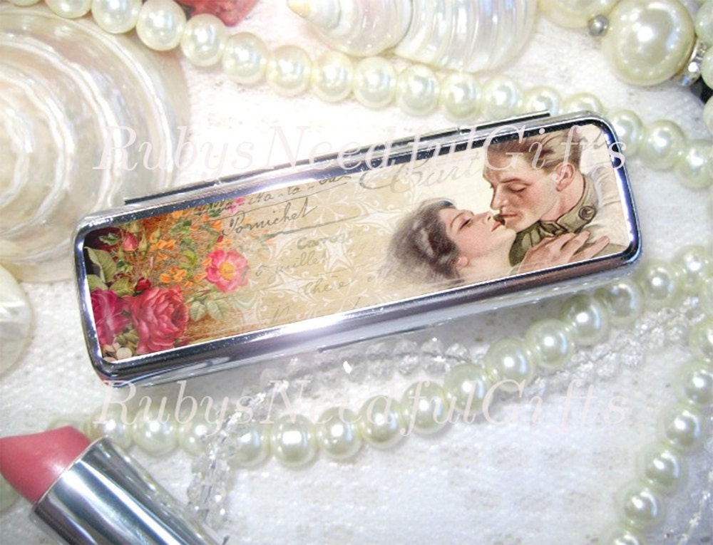 Lipstick Case Lipstick Holder Lipstick Case with Mirror | Etsy