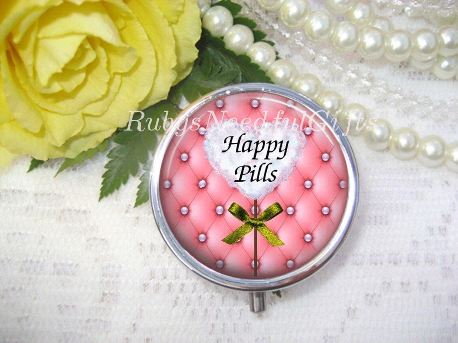 Pill Case Pill Boxpill Container Mint Case Gift for Her - Etsy