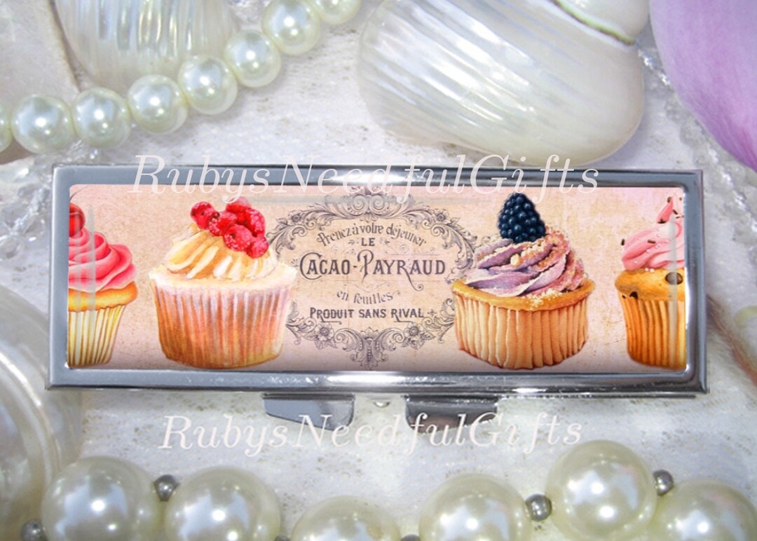 Patisserie Pill Case 3 Section Pill Box Pill Case Pill Box - Etsy