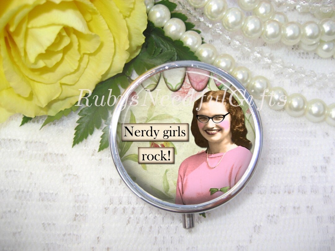 Funny Pill Case, Pill Box,pill Container, Mint Case, Gift for Her, Best ...
