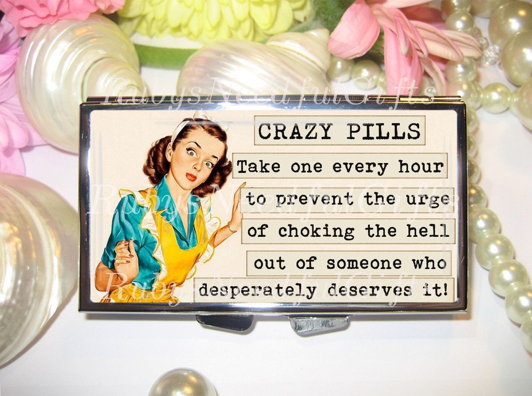 Diva Pill Case, 7 Day Pill Box, Pill Case, Pill Box, 7 Sections, Pill ...