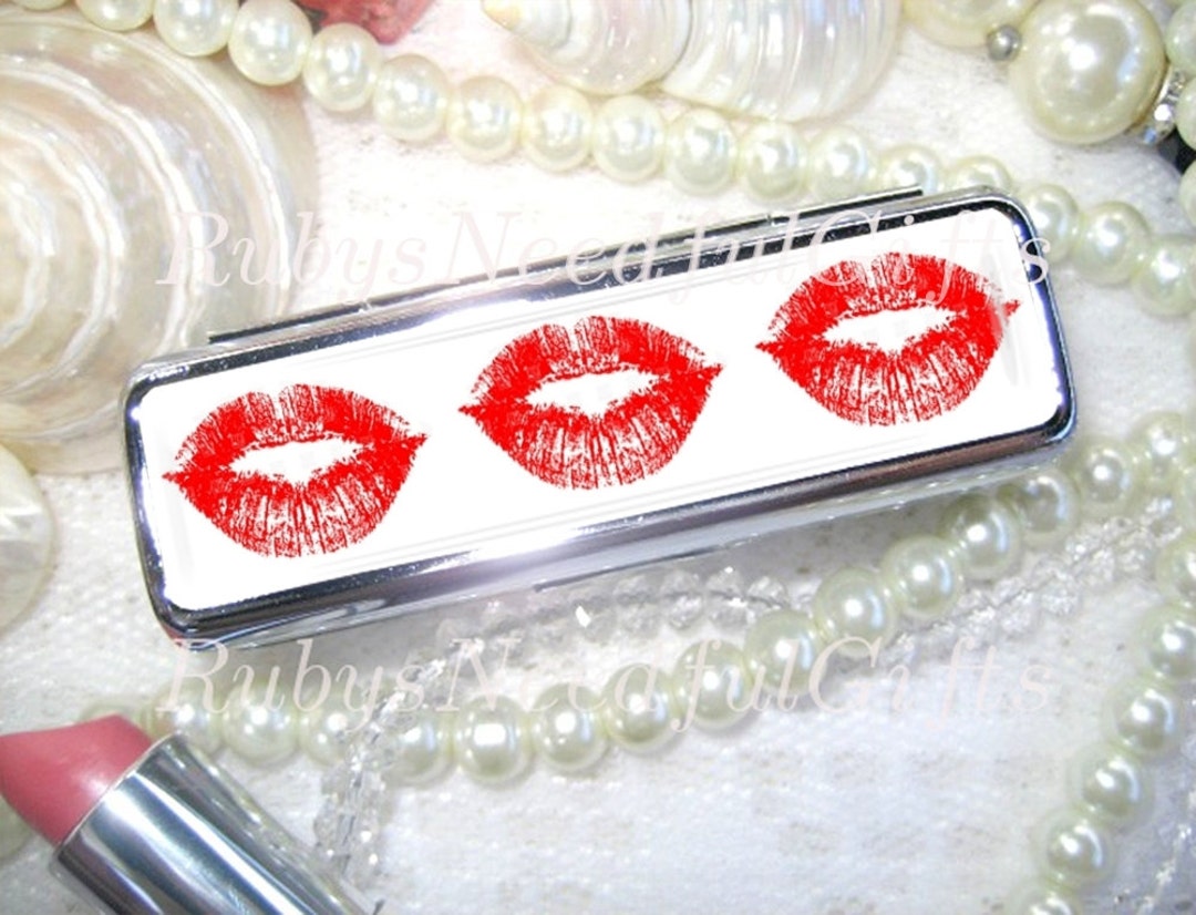 Lipstick Case Lipstick Holder Lipstick Case With Mirror - Etsy