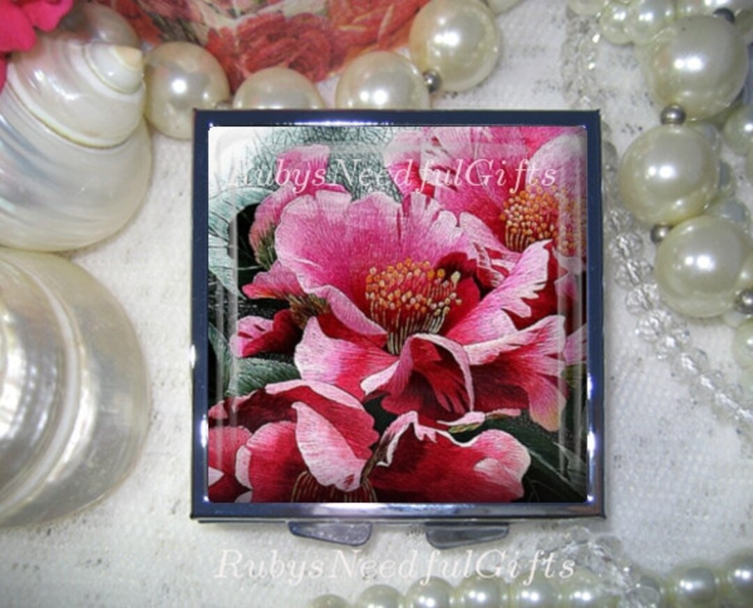 Square Pill Case, Flower Pill Case, Pill Box, Pill Container, Best ...