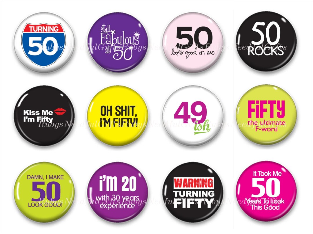 Pinback Badges, Pin, Lapel Pins, Badge, 1.25 Inches, Birthday Gift ...