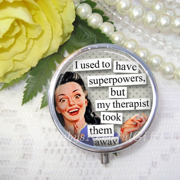 Funny Pill Case - Etsy