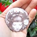 Pin up Mirror Pocket Mirror Gift for Women Purse Mirror - Etsy