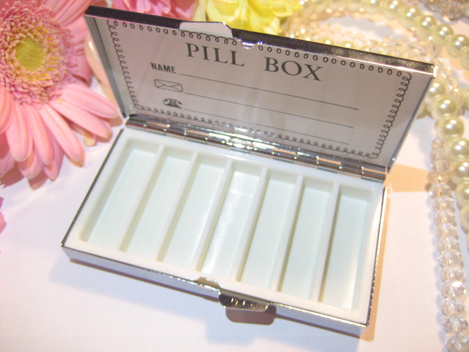 Poison Pill Case 7 Day Pill Box Pill Case Pill Box 7 - Etsy Ireland