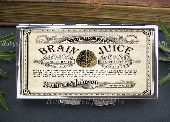 Brain Juice Pill Case 7 Day Pill Box Pill Case Pill Box 7 - Etsy