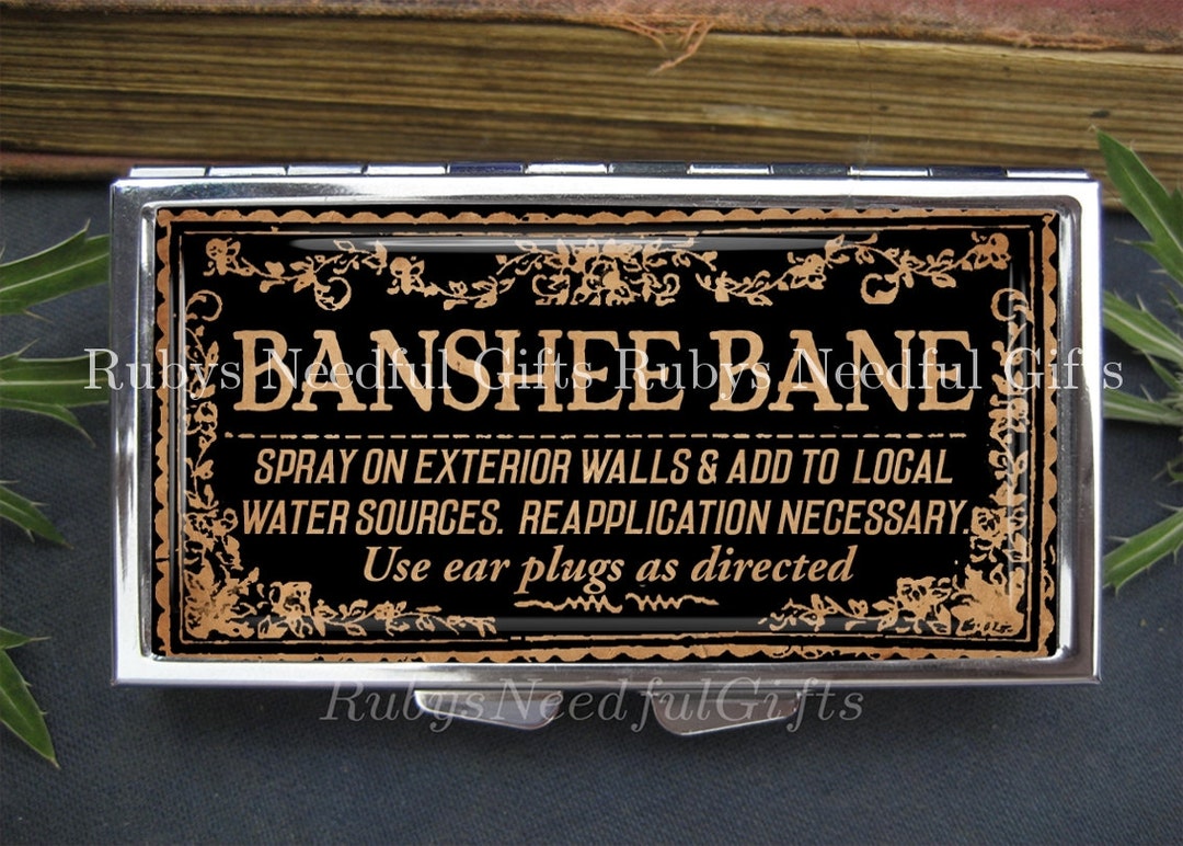 Banshee Pill Case, 7 Day Pill Box, Pill Case, Pill Box, 7 Sections ...